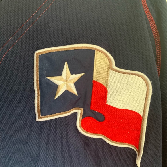 Nike | Shirts | Texas Rangers Flag Jersey Baseball | Poshmark